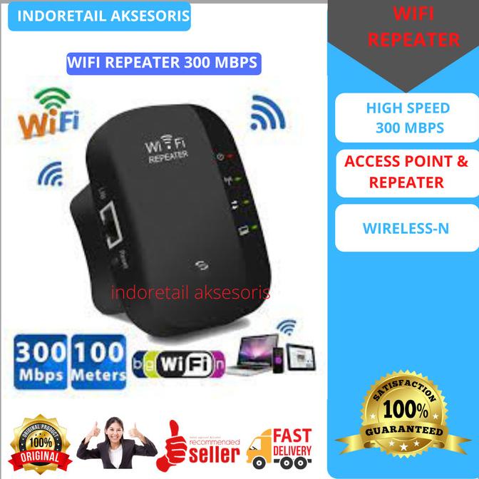 Jual Wifi Range Extender Router WiFi Repeater Relay 300 Mbps Access ...