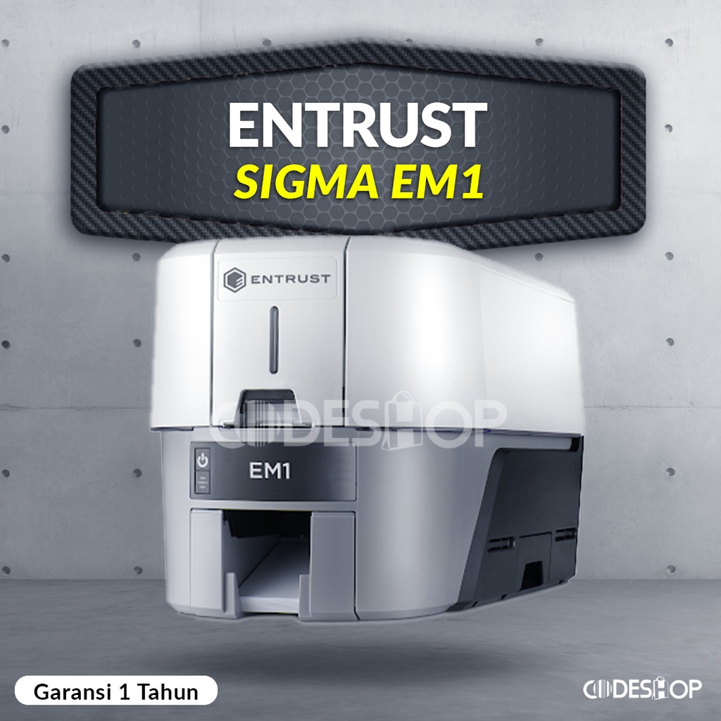 Jual Printer Id Card ENTRUST SIGMA EM1 Cetak kartu PVC 300 DPI | Shopee ...