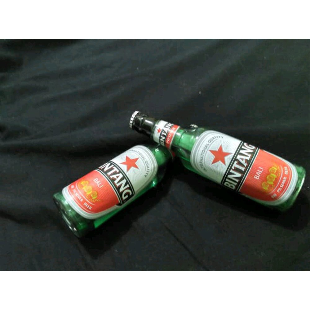 Jual Korek Api Unik Botol Minum Bintang - Korek Api Botol Bintang ...