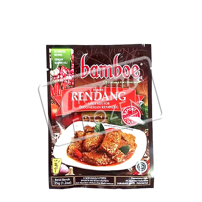 Jual BAMBOE Bumbu Rendang 35gr | Shopee Indonesia