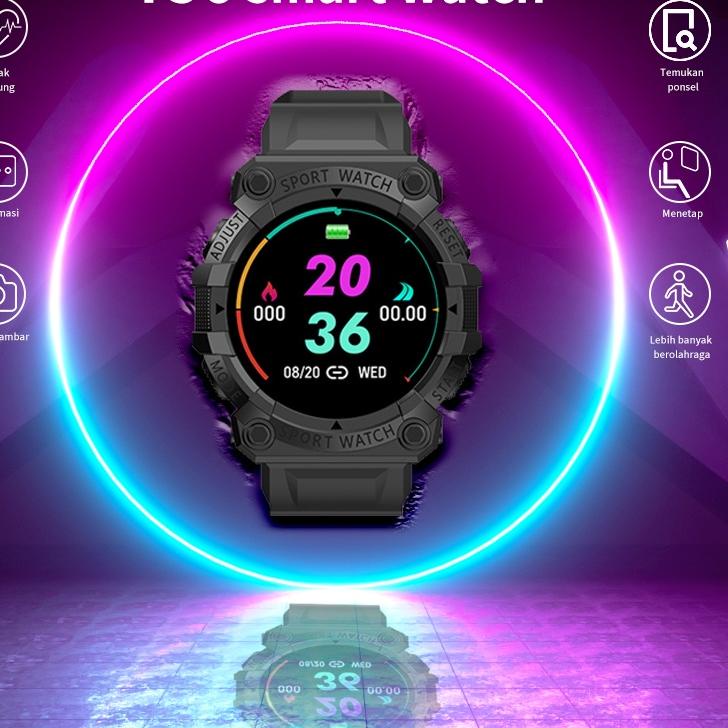 Jual Ready Berkualitas Smartwatch Pria Wanita FD68 Y56 Jamtangan Pria ...