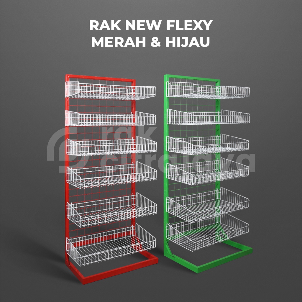 Jual NEW FLEXY RAK TOKO DISPLAY SNACK CIKI JUMBO SERBAGUNA | MELODY/MARGO | Shopee Indonesia