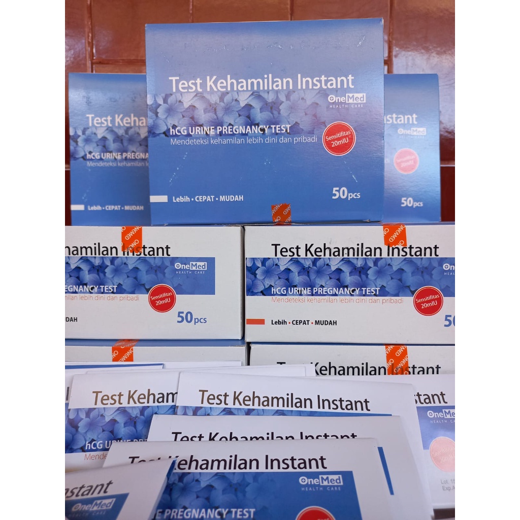Jual Tespek Onemed Tes Kehamilan Test Pack Onemed | Shopee Indonesia