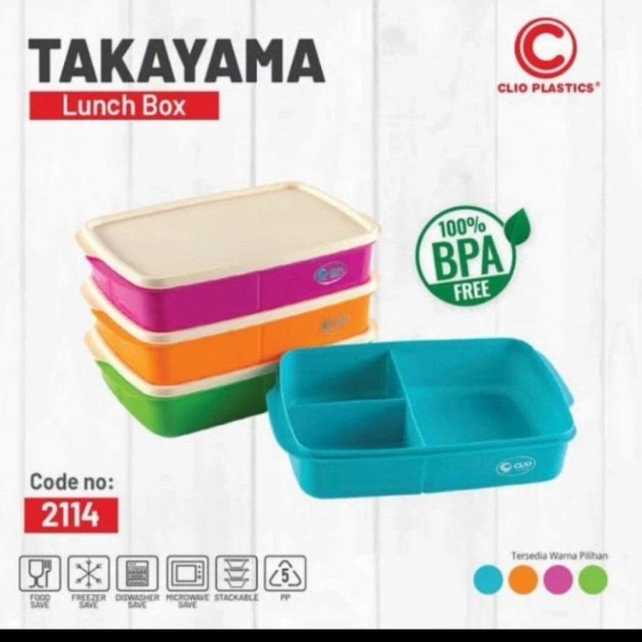Jual Tempat Makan - Kotak Makan - Souvenir Ultah Clio Takayama | Shopee Indonesia