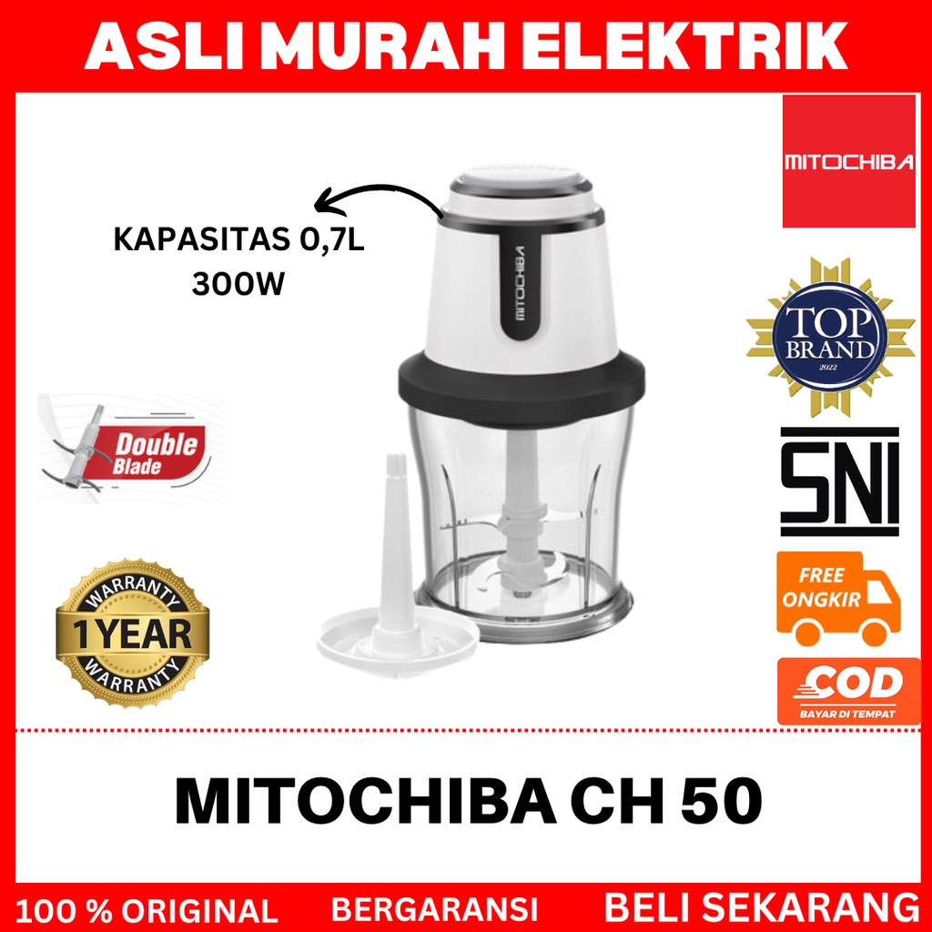 Jual CHOPPER MITO CH50 // FOOD MITOCHIBA CH50 // CHOPCHOP SERIES 0,7 ...