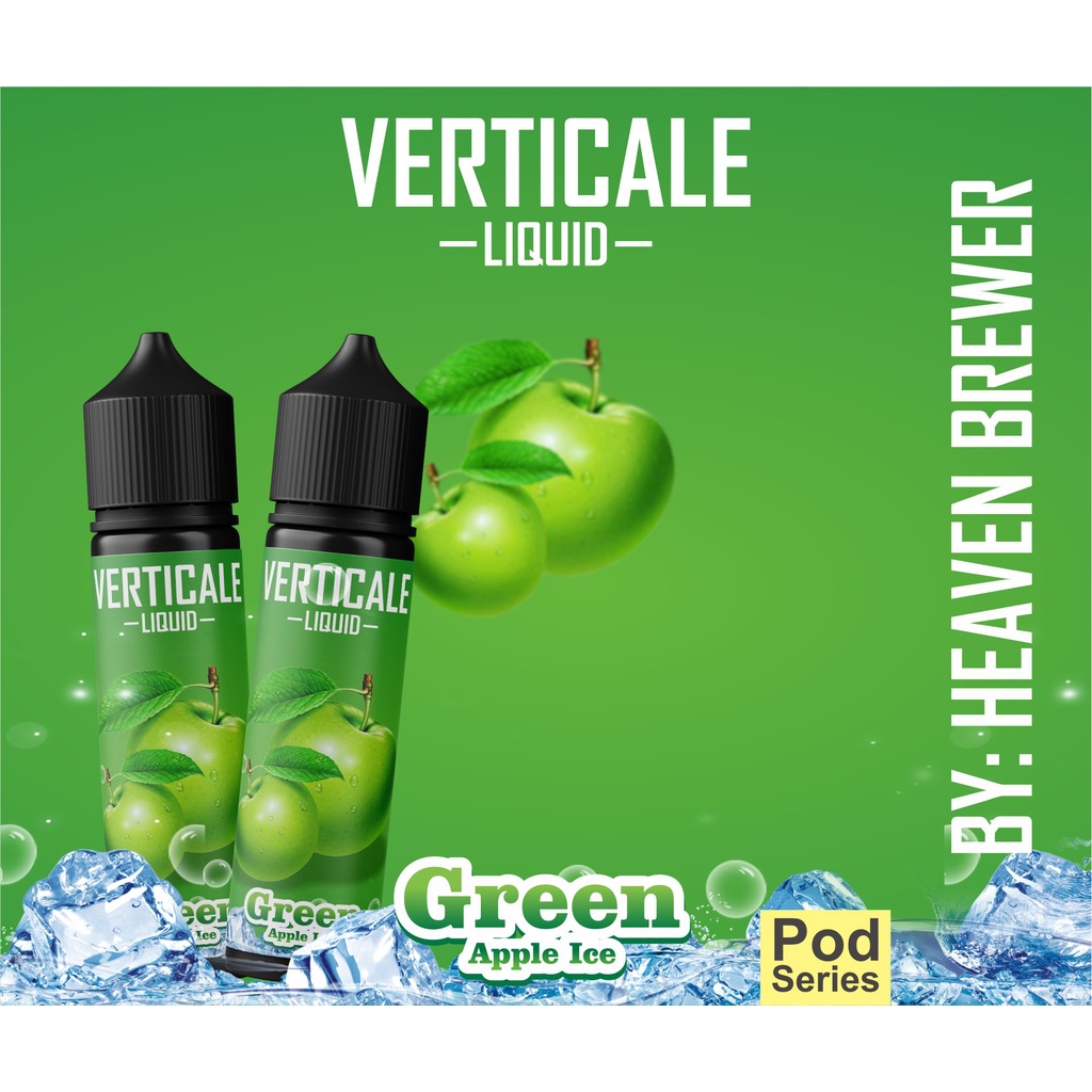 Jual VERTICALE E Liquid PODS SERIES Rasa Strawberry Ice Mint 60ml ...