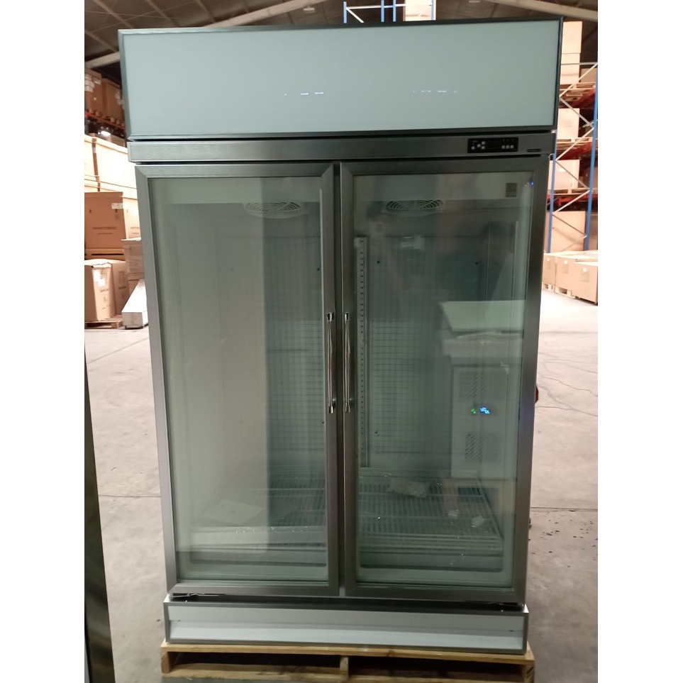 Jual Kinco CK-UG930F Up Right Glass Door Freezer 2 Door / Showcase ...