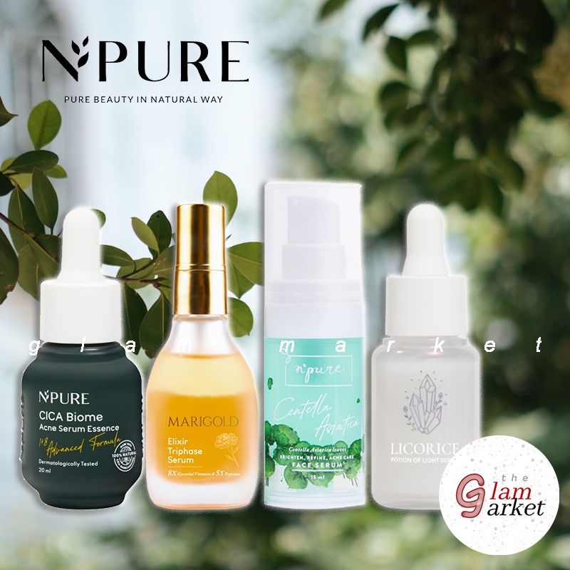 Jual NPURE N'PURE Serum all variant - Serum Licorice - Serum Triphase ...