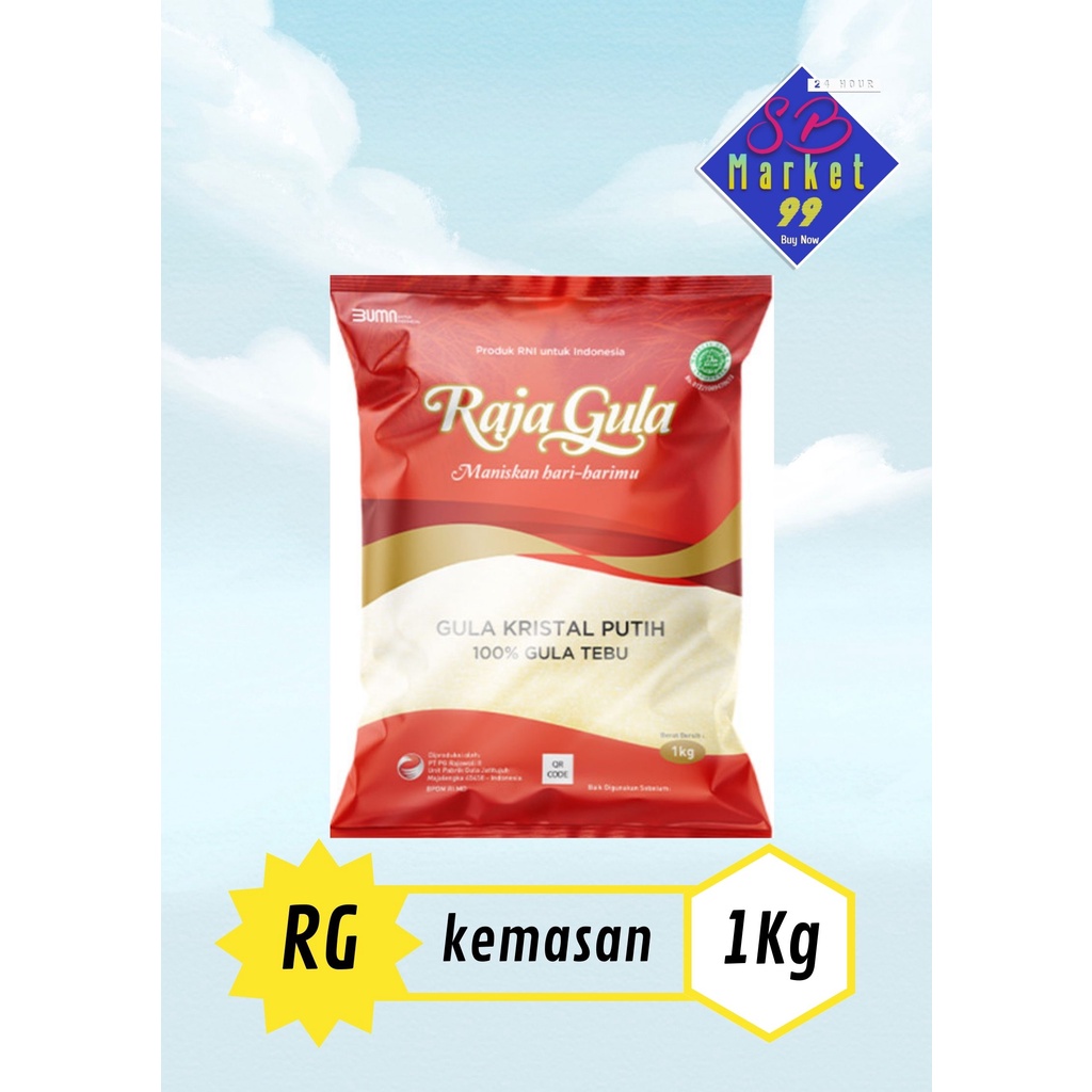 Jual GULA KEMASAN 1KG - RAJA GULA | Shopee Indonesia
