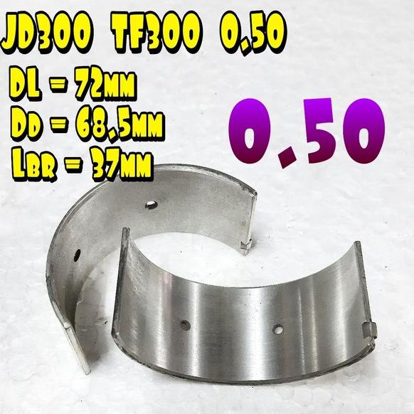 Jual TF300 0.50 CPM Crank Pin Metal - Metal Jalan Raun mesin Yanmar TF ...