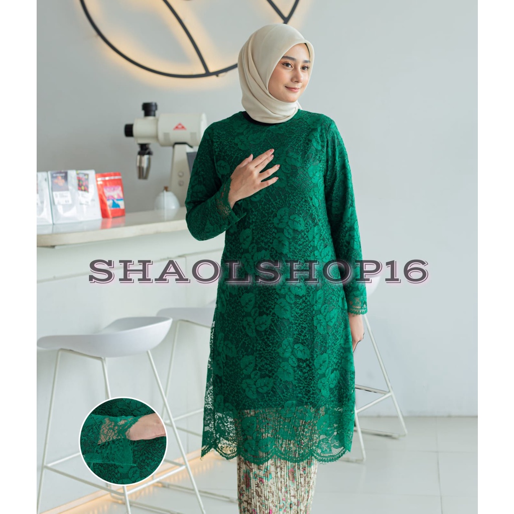 Jual Kebaya Brukat / Kebaya Kurung Brukat / Kebaya Tunik Brukat ...