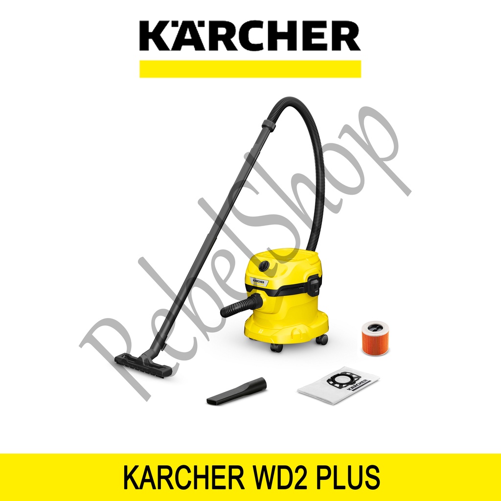 Jual Karcher WD2 Plus / WD 2 Plus Vakum Wet and Dry Vacuum Cleaner ...