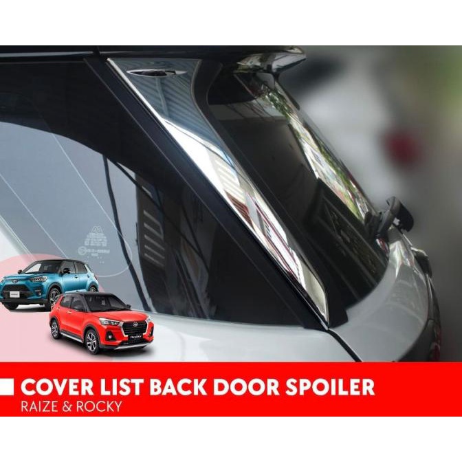 Jual Cover List Back Door Spoiler Raize / Rocky | Shopee Indonesia