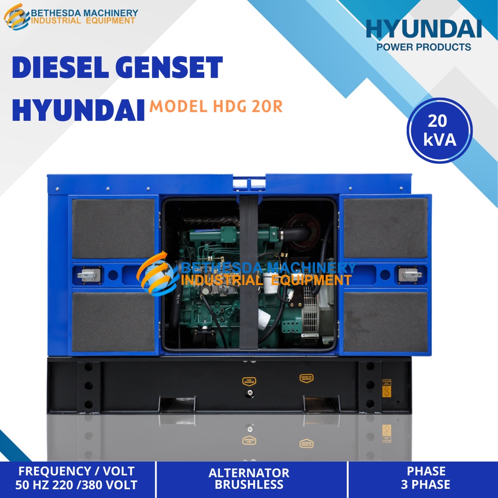 Jual Jual Genset hyundai 20 Kva | Shopee Indonesia