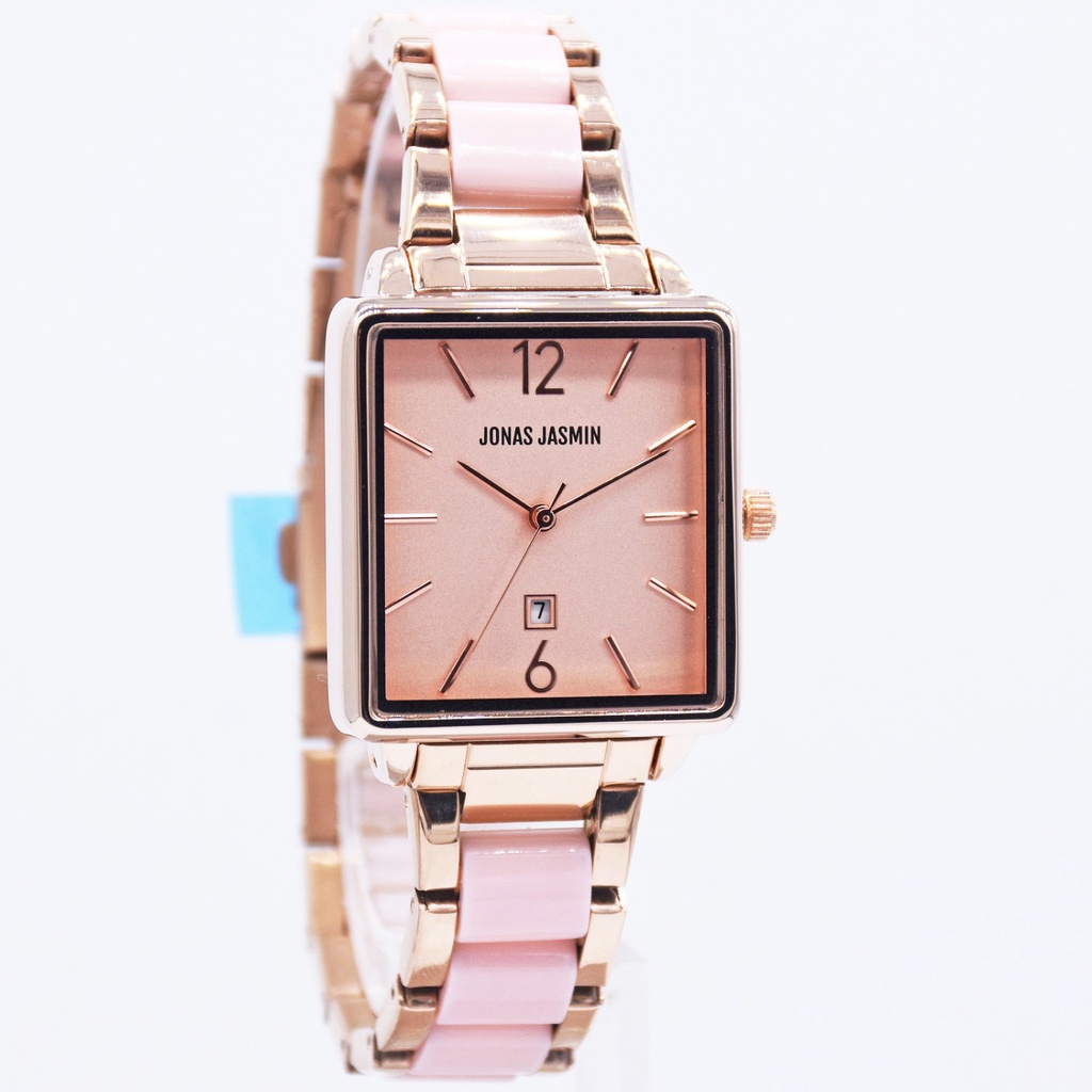 Jual Jam Tangan Wanita Jonas Jasmin-2243 Original Rantai Combinasi ...