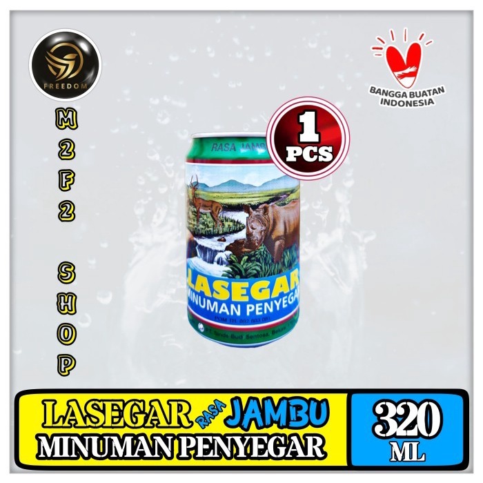 Jual LASEGAR Minuman Larutan Penyegar Rasa Jambu Kaleng - 320 ml ...