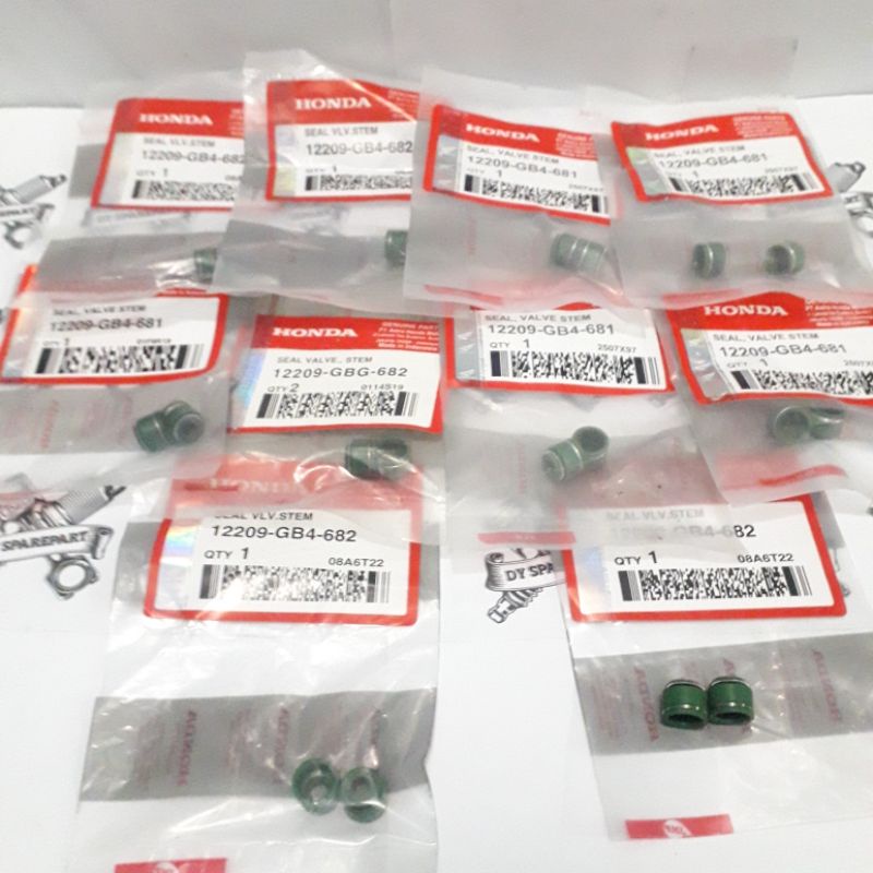 Jual Seal klep Grand Paket Grosir(10pcs) Sil klep Beat Vario Supra GB4 ...