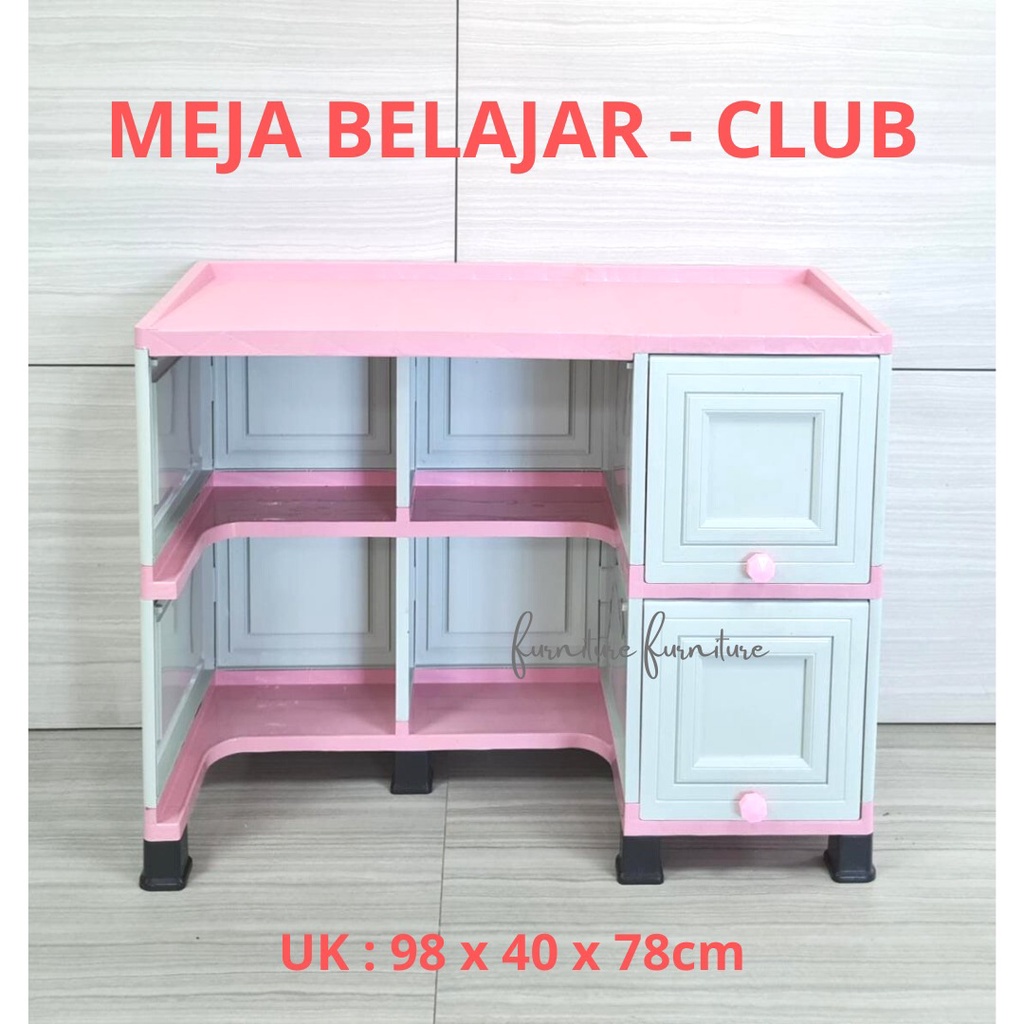 Jual MEJA BELAJAR ANAK PINK CLUB SOHO SPECIAL EDITION | Shopee Indonesia