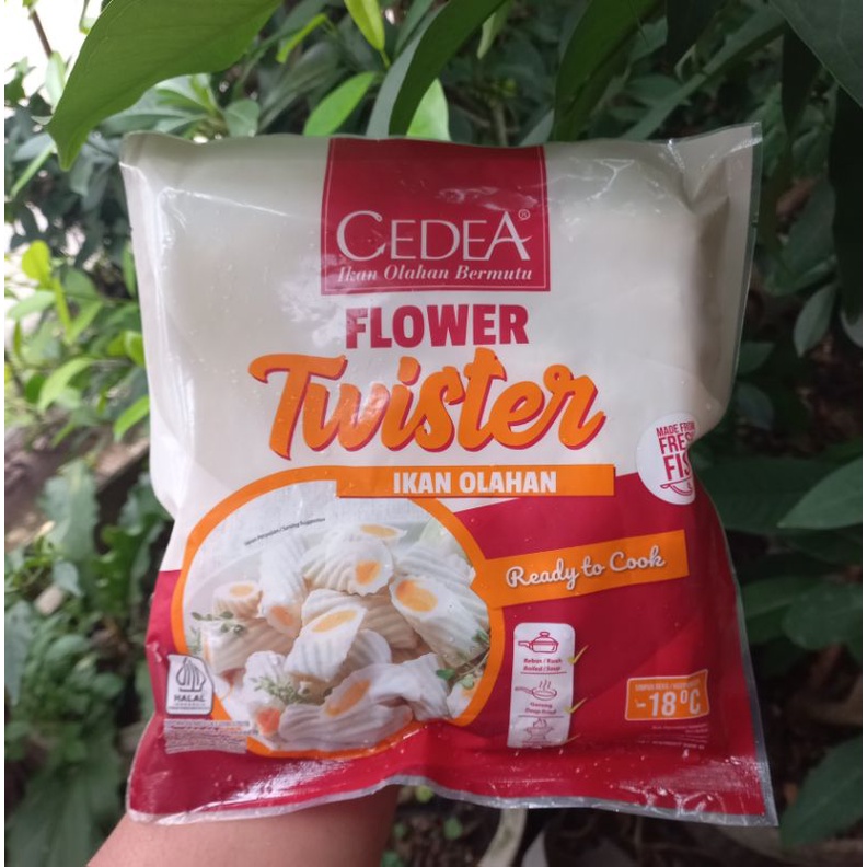 Jual Cedea Ikan Olahan Flower Twister Kemasan 500gram | Shopee Indonesia
