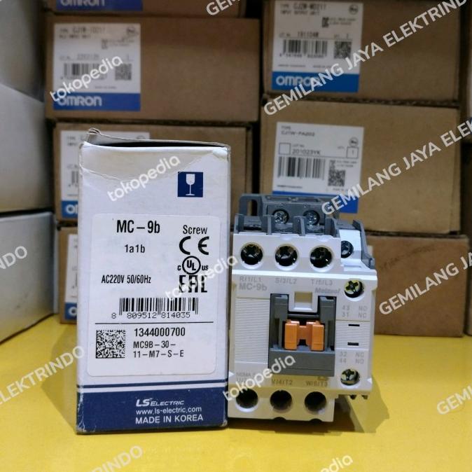 Jual MAGNETIC CONTACTOR LS ELECTRIC MC-9B 220V 9A 4KW 1NO+1NC LS ...