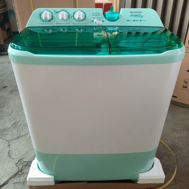 Jual MESIN CUCI 2 TABUNG SHARP EST 1070 SJ 10KG, 10 KG, EST1070SJ, EST ...