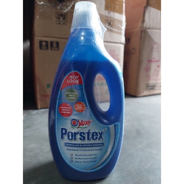 Jual Porstex Porcelain Ceramic Cleaner Blue Biru (WL) 500ML | Shopee ...