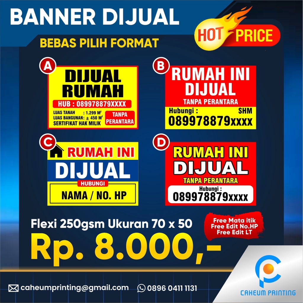 Jual Digital Printing Flexi Frontlite China 250gsm / SPANDUK / BALIGHO / BANER | Shopee Indonesia
