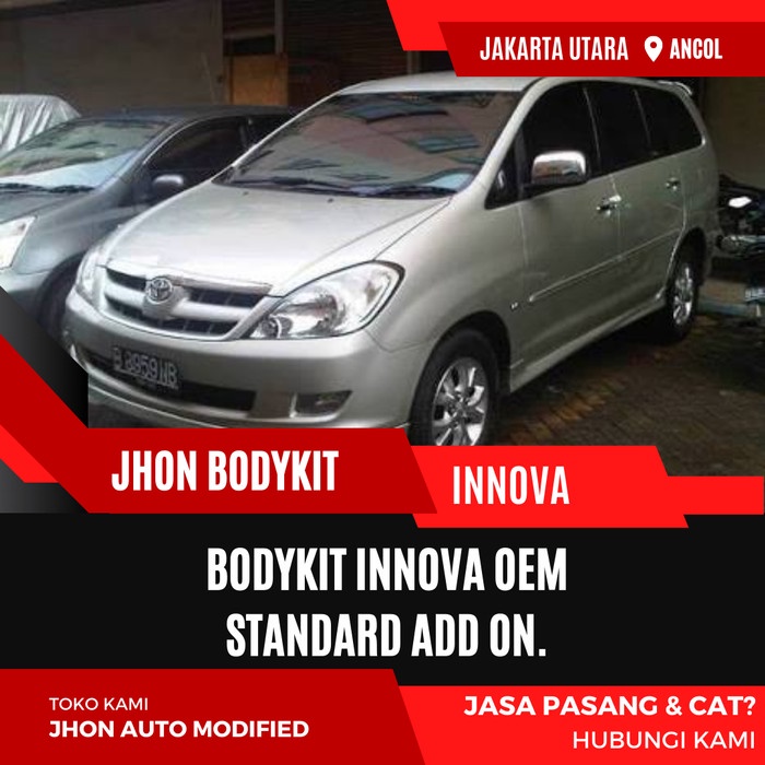 Jual BODYKIT INNOVA 2005 2006 2007 2008 OEM STANDARD ADD ON. | Shopee ...