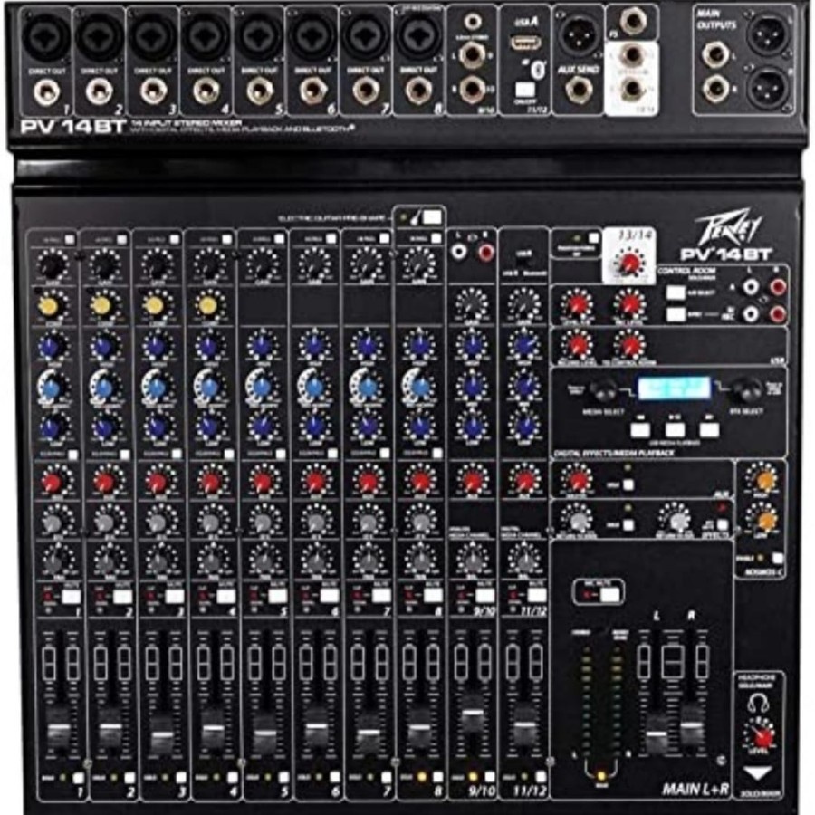 Jual Mixer PEAVEY PV14BT / PV-14BT / PV 14BT / PV14 BT 14 CHANNEL ...
