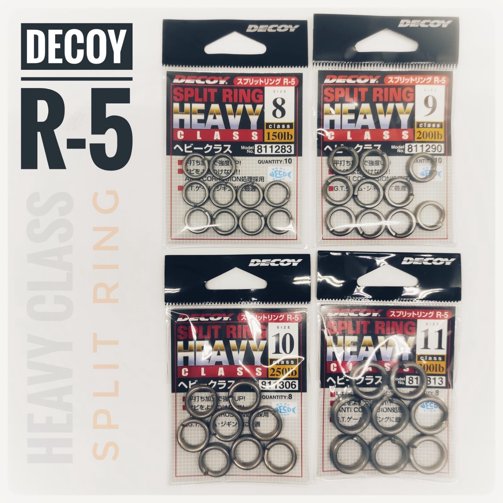 Jual Split Ring DECOY | Decoy R-5 Split Ring Heavy Class | Shopee Indonesia