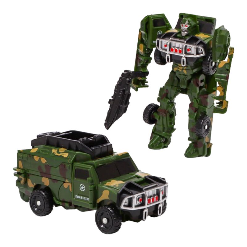 Jual mainan robot megatron militer Jeep Transformers 2 in 1 | Shopee ...