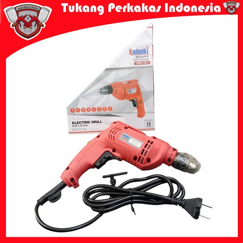 Jual KODENKI mesin Bor electric drill KDK-ED102 10 mm Mesin Bor tangan ...