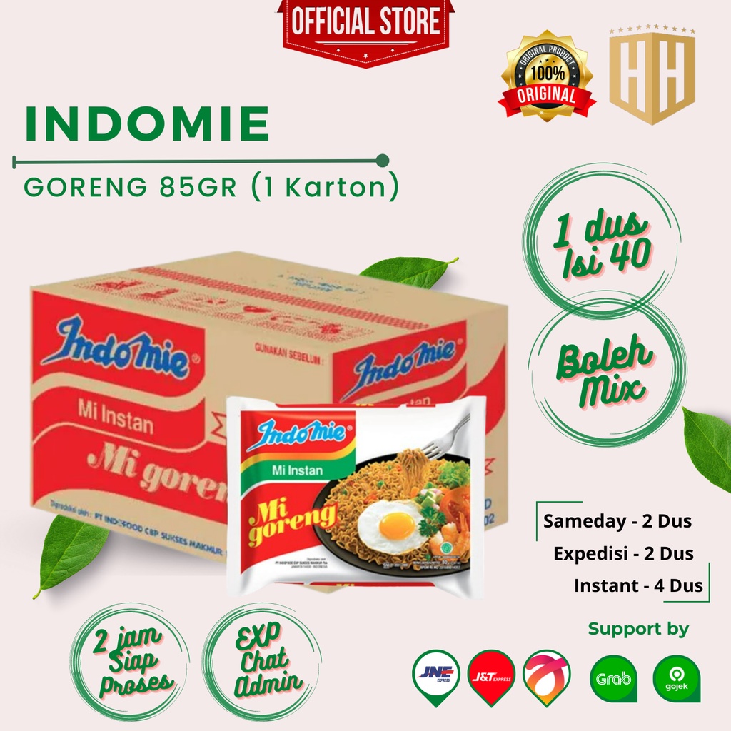 Jual INDOMIE GORENG SPECIAL Mie Instant Rasa Goreng Original 85 gram 1 ...