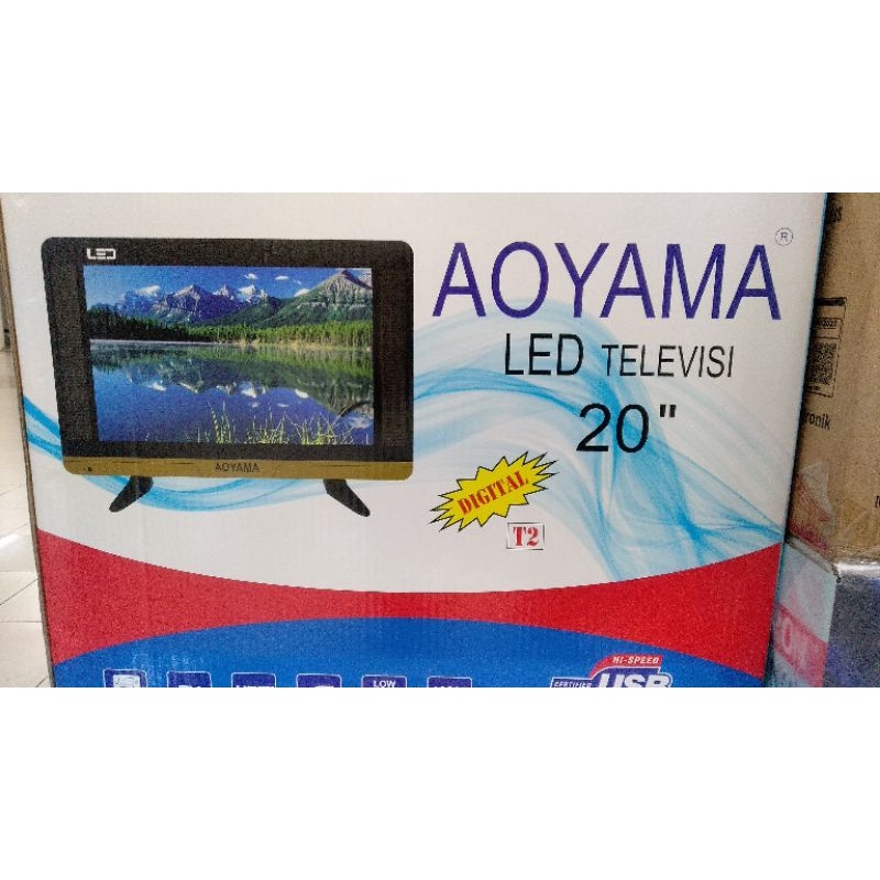 Jual AOYAMA LED TV DIGITAL 20INCH | Shopee Indonesia
