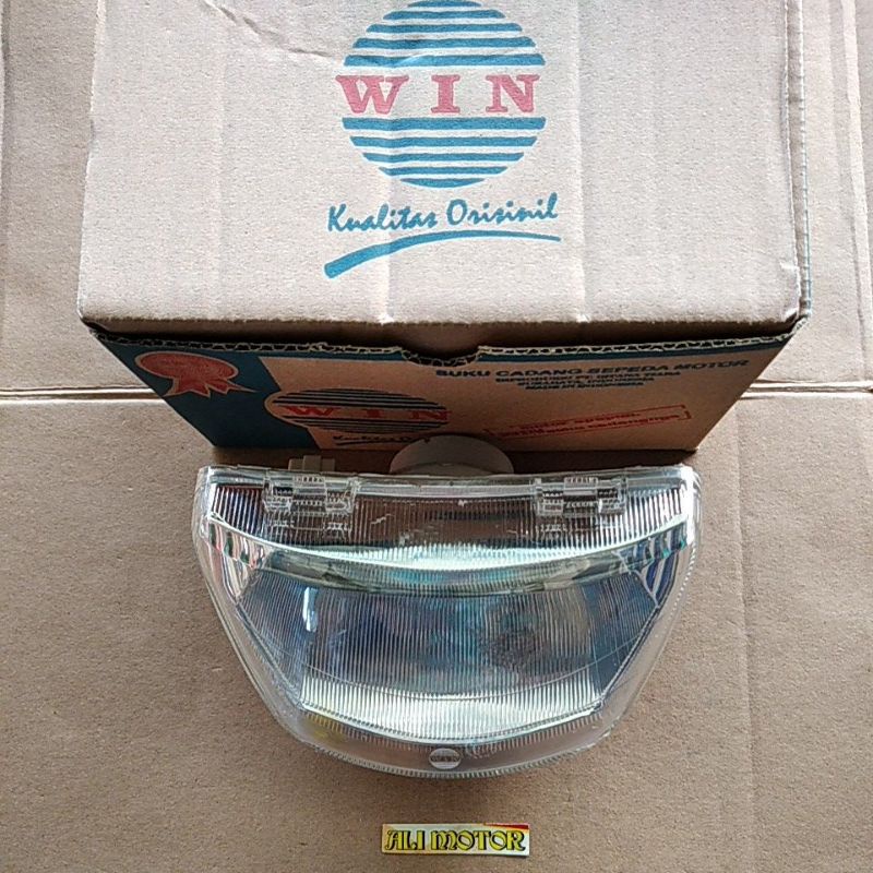 Jual Lampu depan reflektor vega r lama 2004-2006 merek WIN | Shopee ...