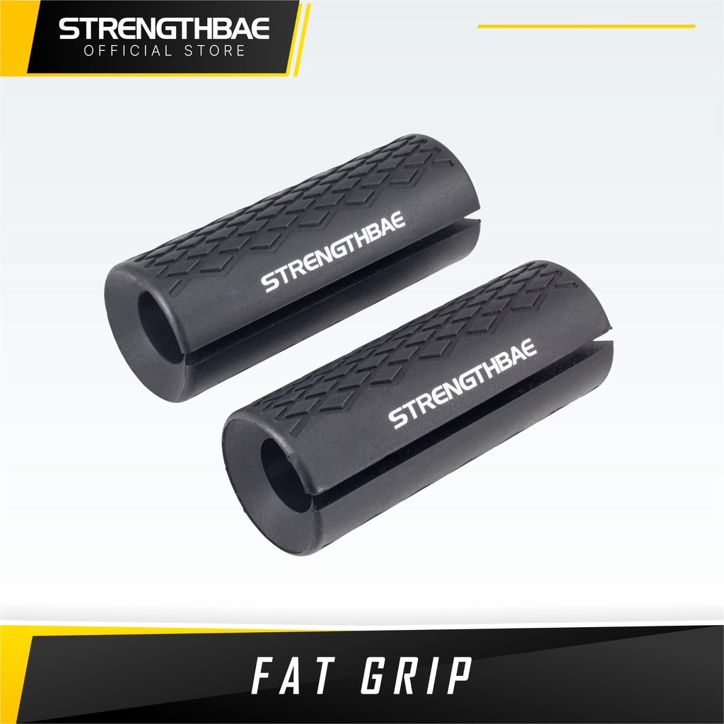 Jual Fat Grip STRENGTHBAE Dumbbell Barbell Hand Grips Forearm ...