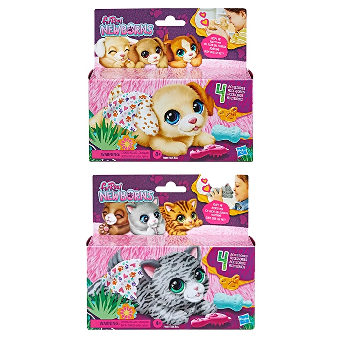 Jual furReal Newborns Interactive Animatronic Puppy and Kitten Plush Toy | Shopee Indonesia