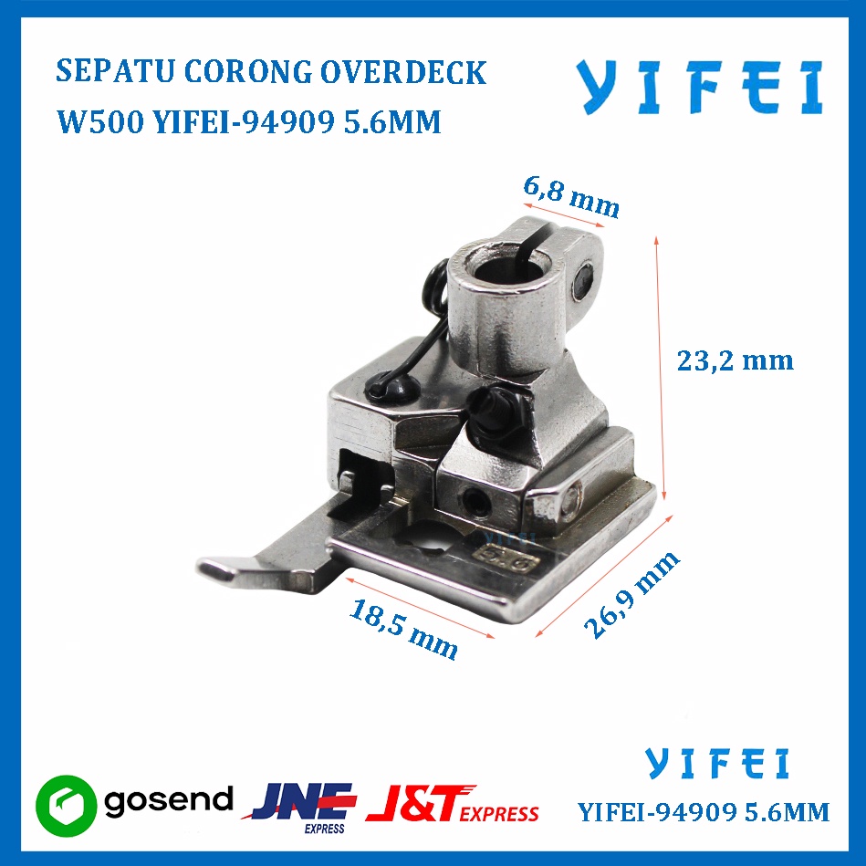 Jual SEPATU CORONG OVERDECK W500 YIFEI-94909 5.6MM | Shopee Indonesia