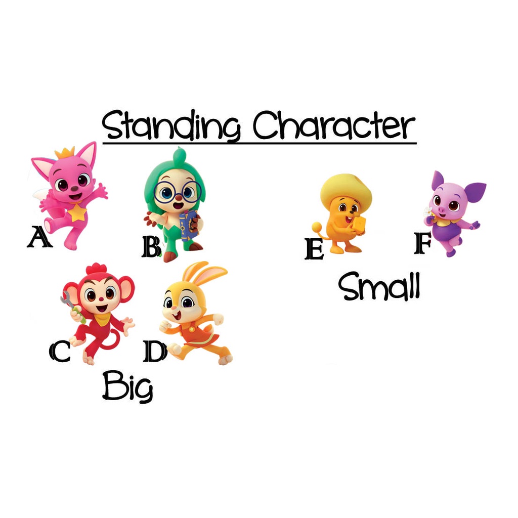 Jual Standing Character Pinkfong Wonderstar | Shopee Indonesia