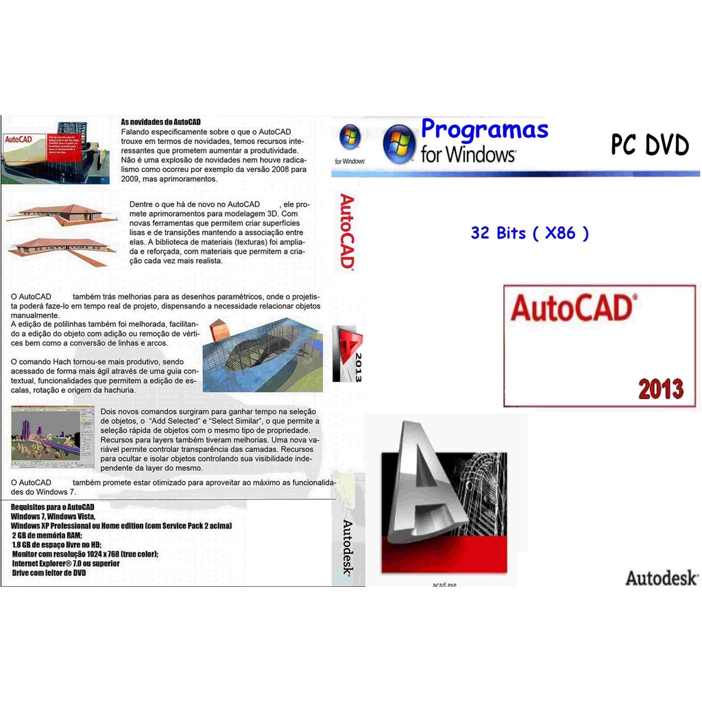 Jual AutoCAD 2013 X86 HELLO DVd | Shopee Indonesia