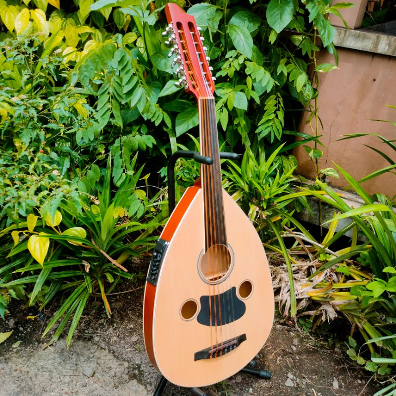 Jual GITAR OUD GAMBUS MUDRIB AKUSTIK ELEKTRIK NEW!! | Shopee Indonesia