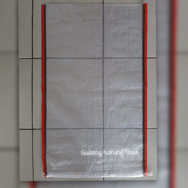 Jual karung beras 50 kg transparan ukuran 56 x 90 cm isi 50 lembar ...