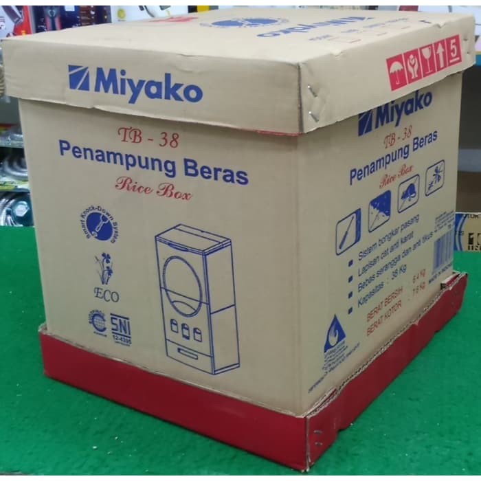 Jual Rice Box Miyako Tb38 - Kapasitas Beras 38Kg | Shopee Indonesia