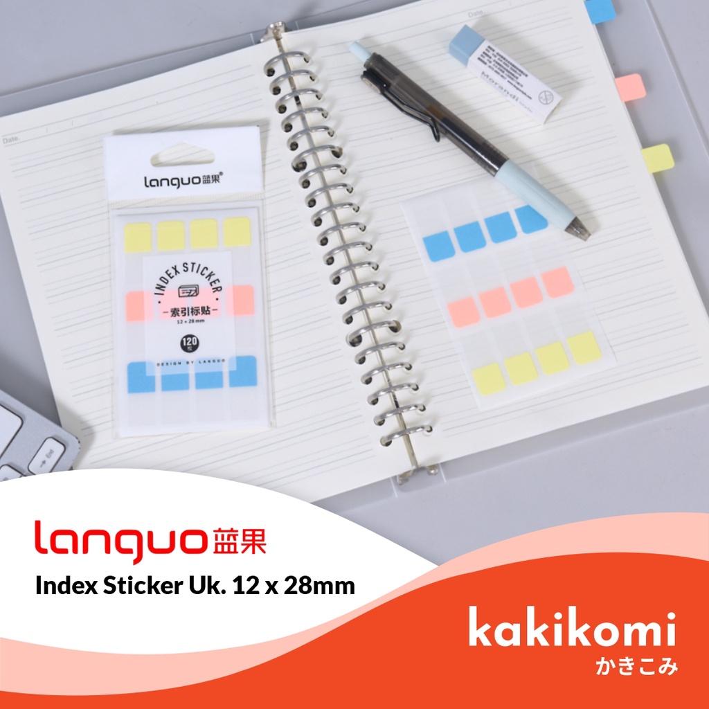 Jual Stiker Tag Index 120pcs Languo Index Sticker Sticky Notes Penanda ...