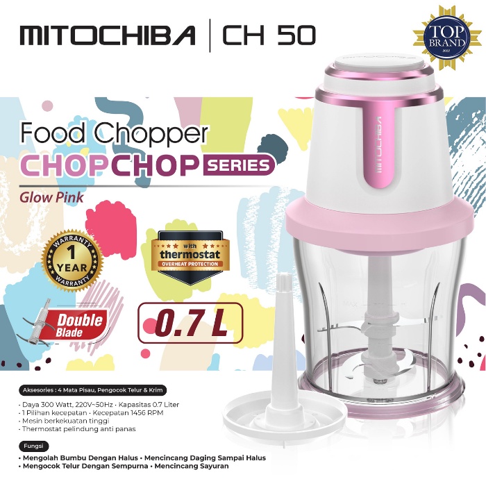 Jual Mitochiba Chopper CH 50 Kecil 0.7L | Mini Coper Mito CH50 Warna ...