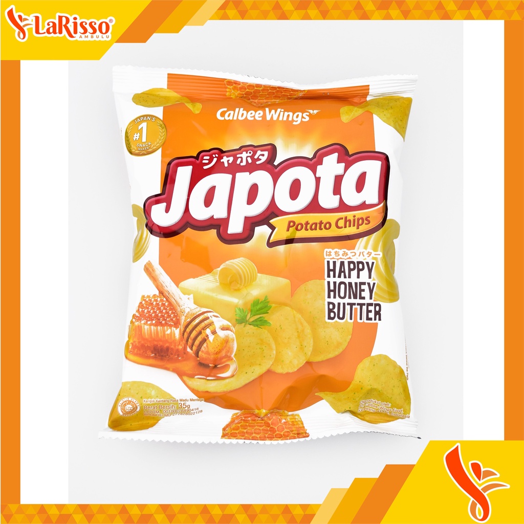 Jual JAPOTA SNACK 35GR HONEY BUTTER (2PCS) | Shopee Indonesia
