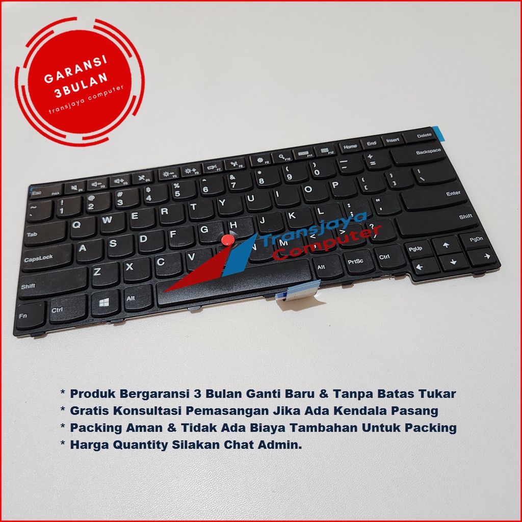 Jual Keyboard Laptop ThinkPad E440 T440 T440S T440P E431 T450 T450S ...