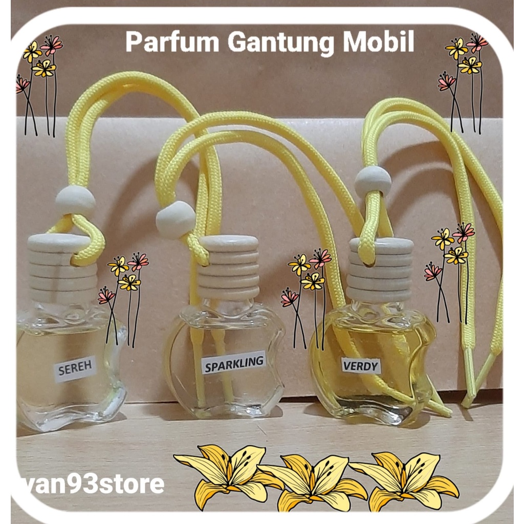 Jual Parfum Gantung Mobil/Botol Apel 10 ML | Shopee Indonesia