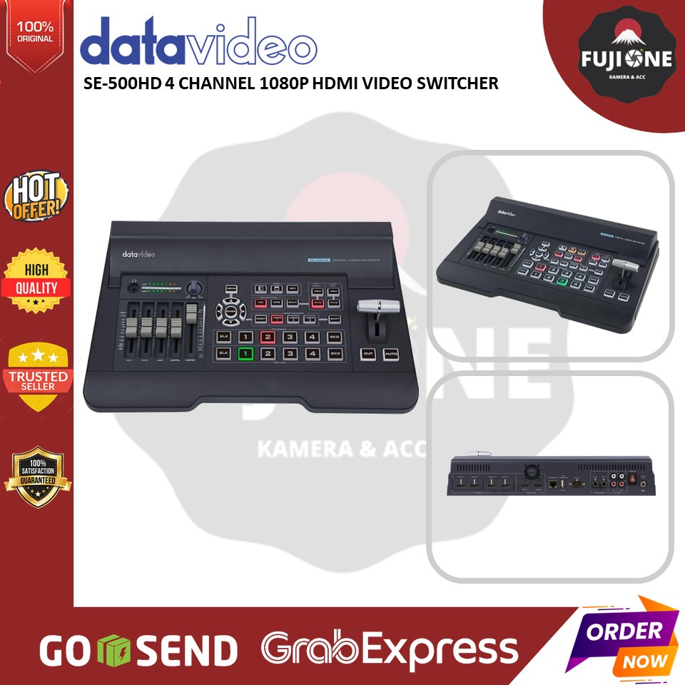 Jual DataVideo SE-500 HD 4 Channel 1080p HDMI Video Switcher | Shopee ...