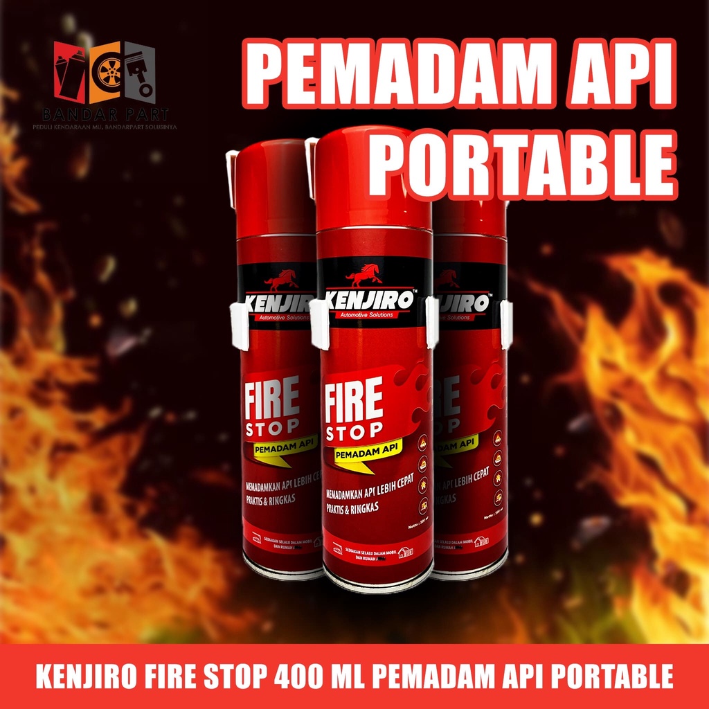 Jual KENJIRO Fire Stop alat pemadam api mini / APAR mini ringan / APAR ...
